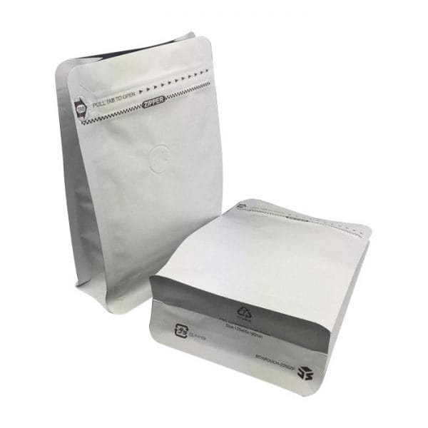 Plain Flat Bottom Pouches - Ouma Flexible Packaging